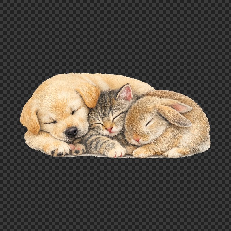 Puppy+bunny+in PNG Transparent Images | Free Photos, PNG Stickers ...