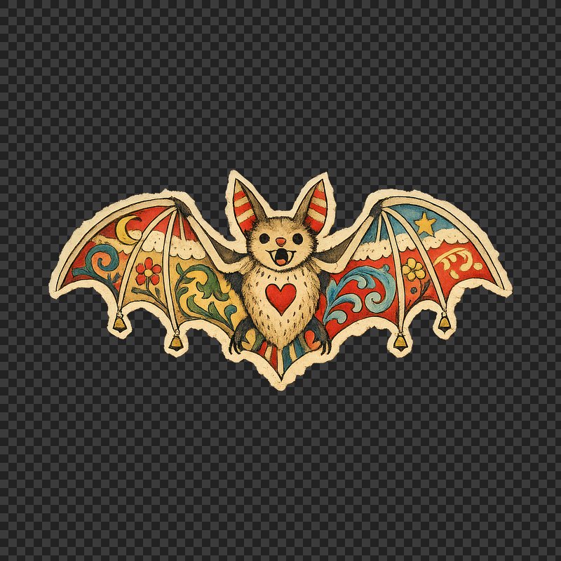 Bat Background PNG Shadow Vintage Design Images | Free Photos, PNG ...
