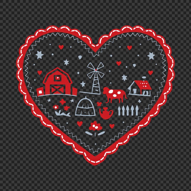 Farm Icons Gradient Isolated Design Images | Free Photos, PNG Stickers ...