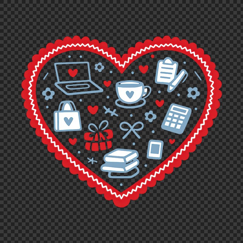 Heart Laptop Space Images | Free Photos, PNG Stickers, Wallpapers ...