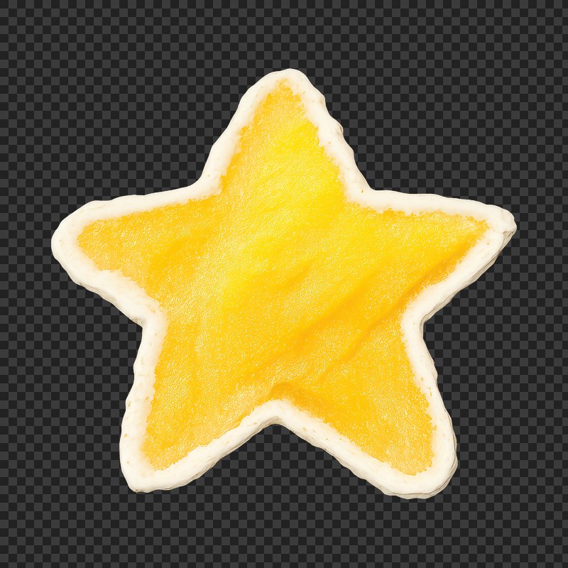 3d Cookie Star Transparent Isolated Sweets Images | Free Photos, PNG ...