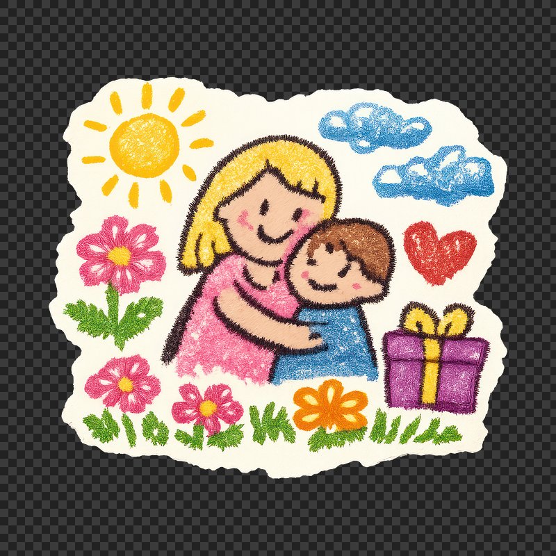 Mother With Kid Cleaning Cute Texture Paper Images | Free Photos, PNG ...