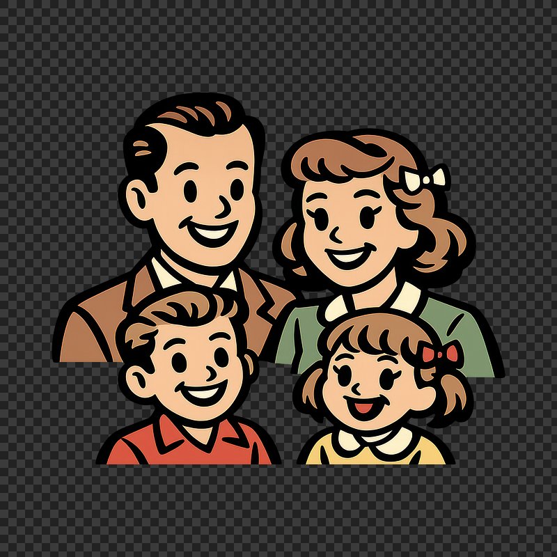 Family+cartoon Texture Images | Free Photos, PNG Stickers, Wallpapers ...