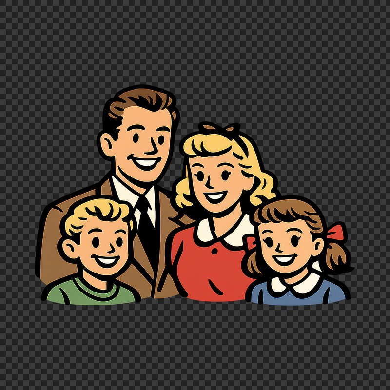 Family+cartoon Texture Images | Free Photos, PNG Stickers, Wallpapers ...