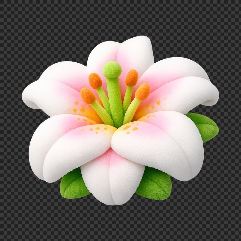 Stylized+lily+flower Shadow PNG Images | Free Photos, PNG Stickers ...