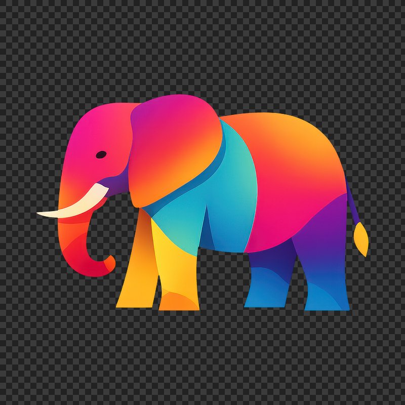The+elephant Design PNG Images | Free Photos, PNG Stickers, Wallpapers ...