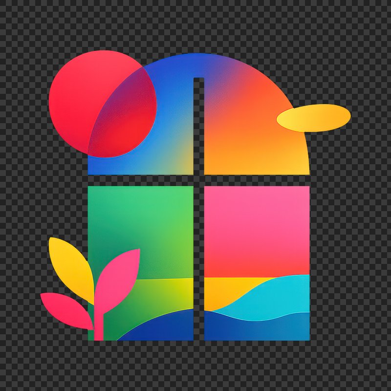 Windows Background PNG Design Images | Free Photos, PNG Stickers ...