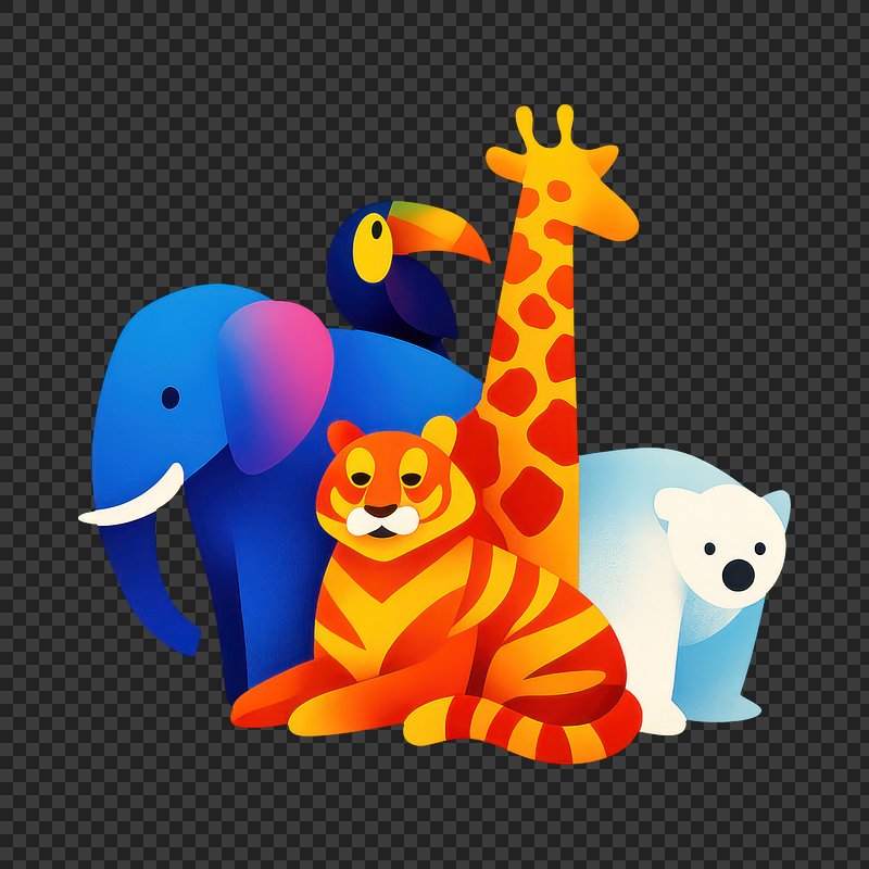 Colorful+giraffe Design Art Images | Free Photos, PNG Stickers ...