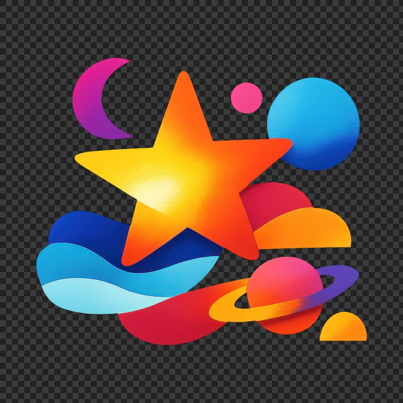 Moon In Galaxy Graphic Planet Images | Free Photos, PNG Stickers ...