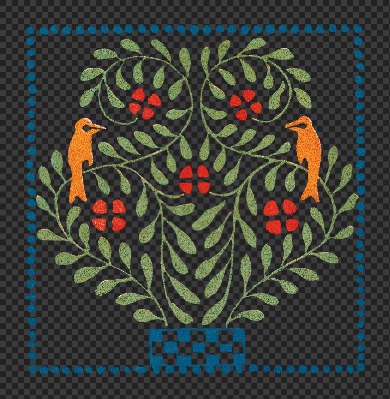 Flower Background Vintage Pattern Design PNG Images | Free Photos, PNG ...