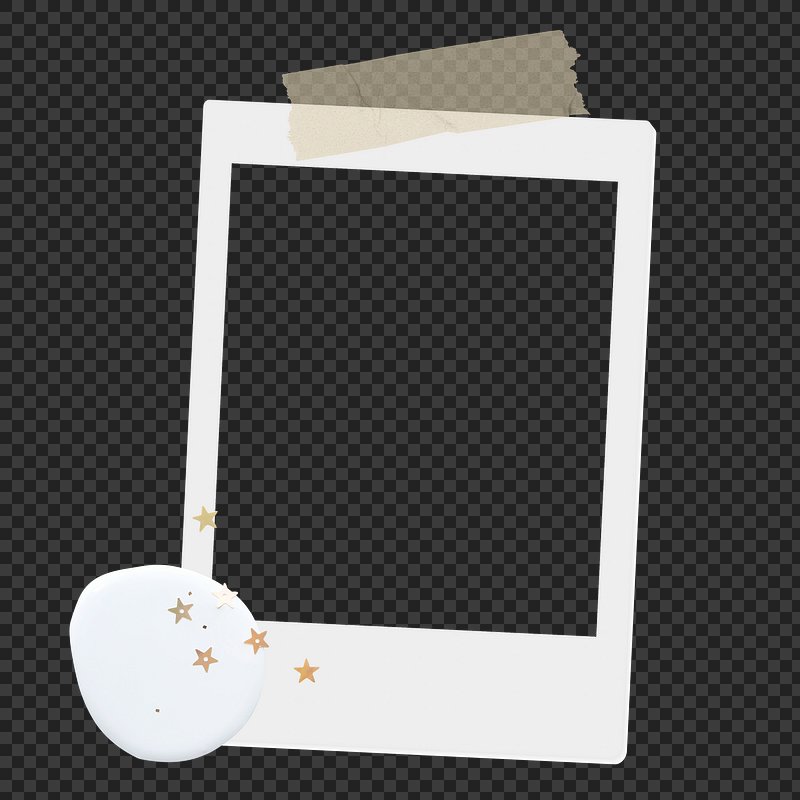Aesthetic frame png sticker, Instant | Free PNG - rawpixel