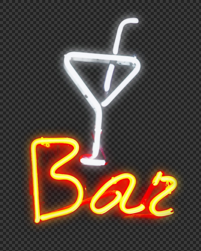 Bar Neon PNG Images | Free Photos, PNG Stickers, Wallpapers ...