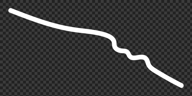 White line png abstract sticker, | Premium PNG - rawpixel
