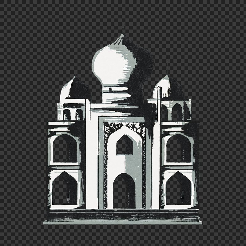 Vintage Mosque Sketch Building Images | Free Photos, PNG Stickers ...