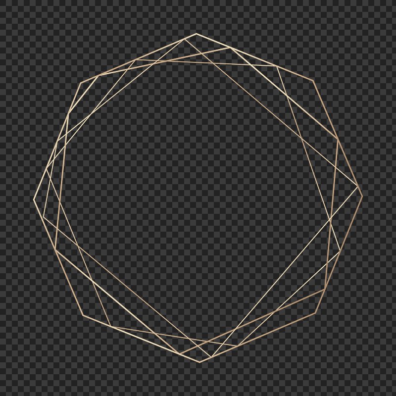 Geometric png frame, transparent background | Premium PNG - rawpixel
