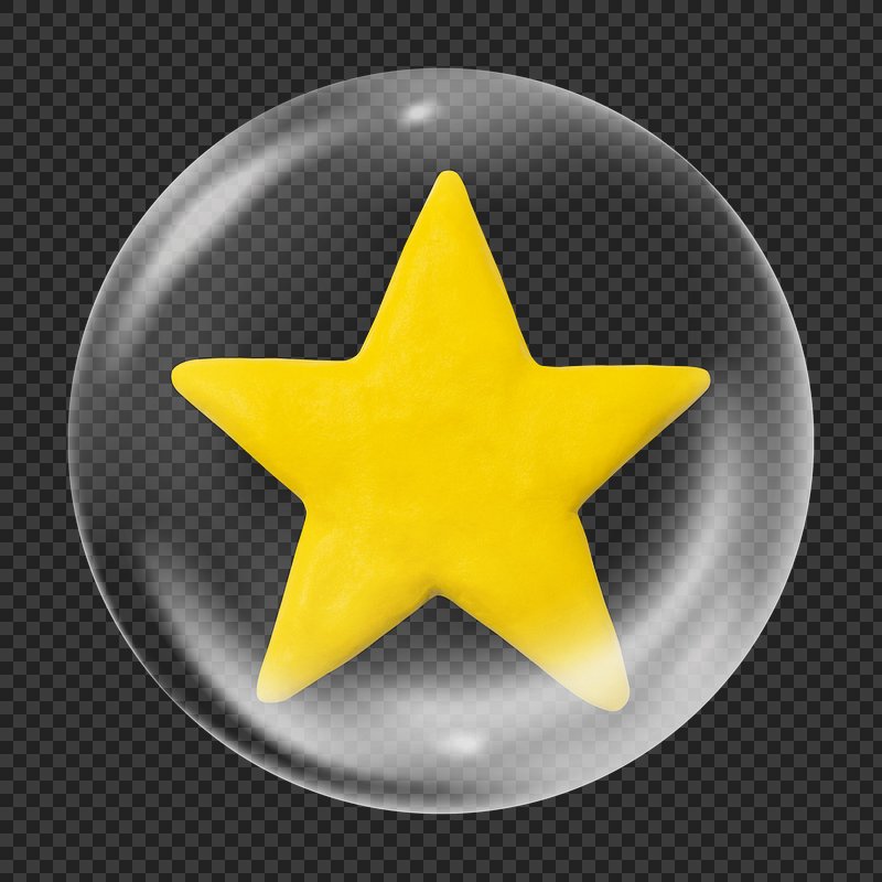 Bubble Star Shape Images | Free Photos, PNG Stickers, Wallpapers ...