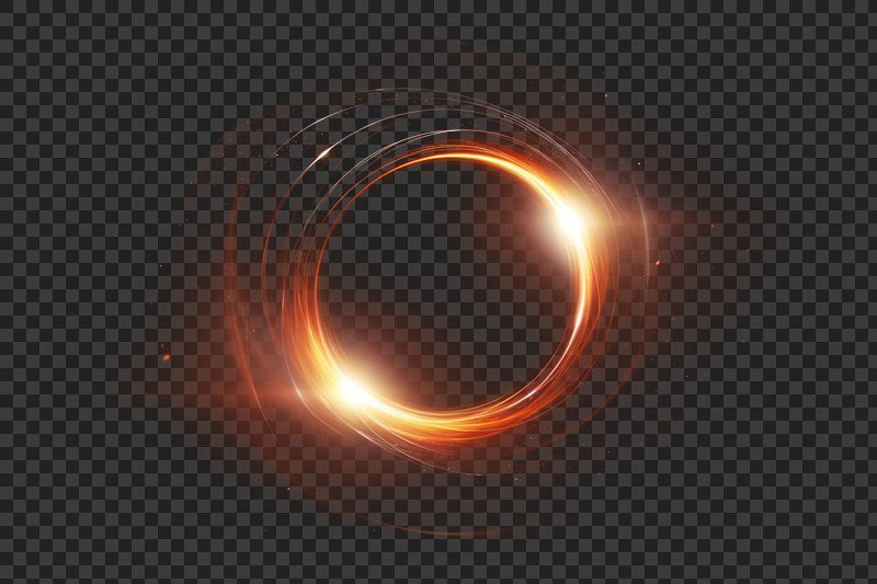 Circle light effect png, transparent | Premium PNG - rawpixel