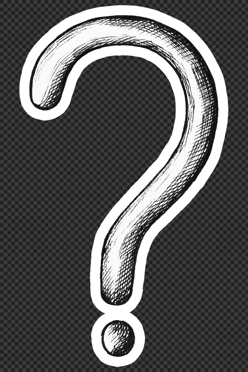 Png question mark cartoon sticker | Free PNG Sticker - rawpixel