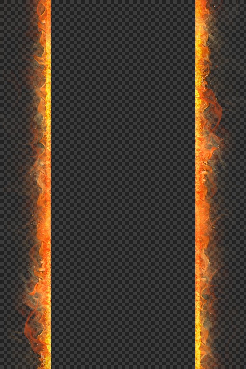 Fire Frame PNG Images | Free Photos, PNG Stickers, Wallpapers ...