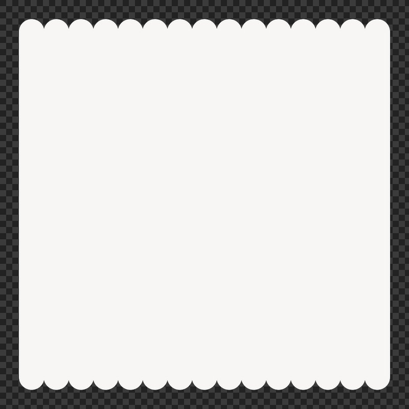 Abstract square png sticker, white | Premium PNG - rawpixel