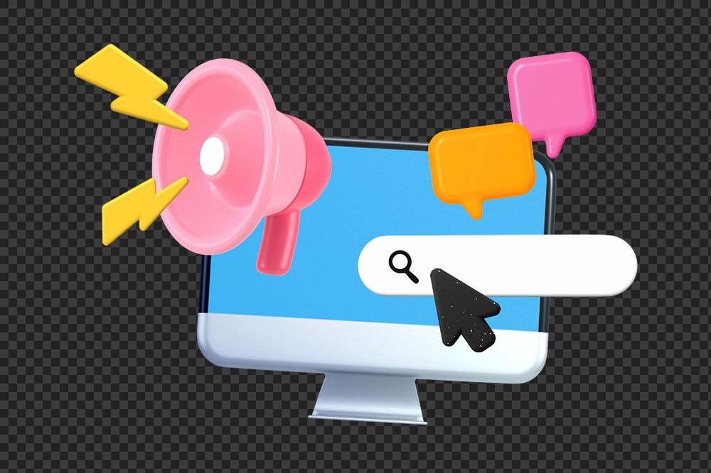 3D digital marketing sticker, editable | Premium - rawpixel