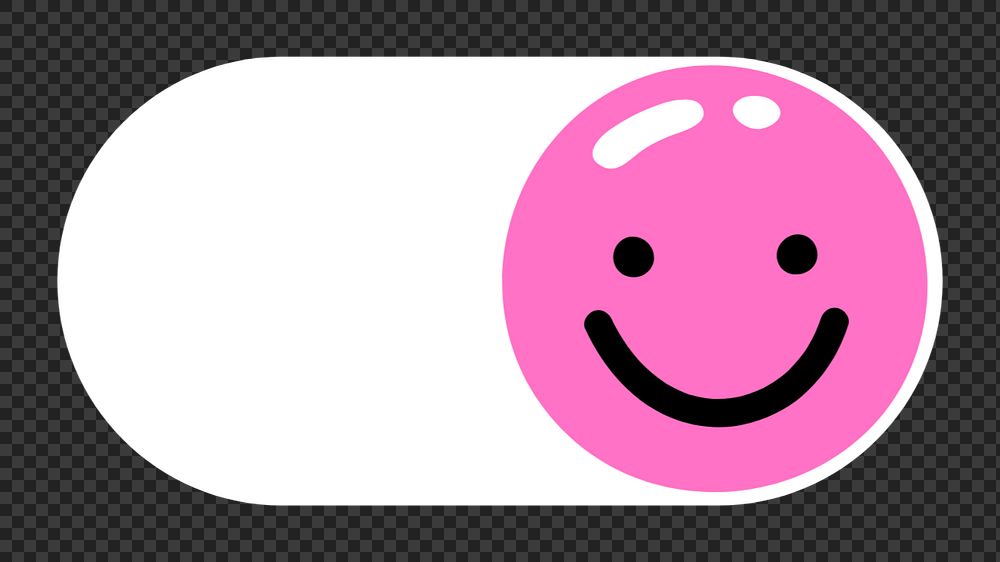 Smiling emoticon slide icon png | Premium - rawpixel