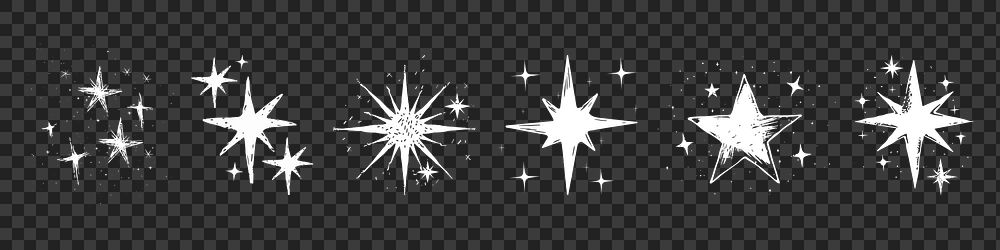 Doodle sparkle star effect png | Premium PNG - rawpixel