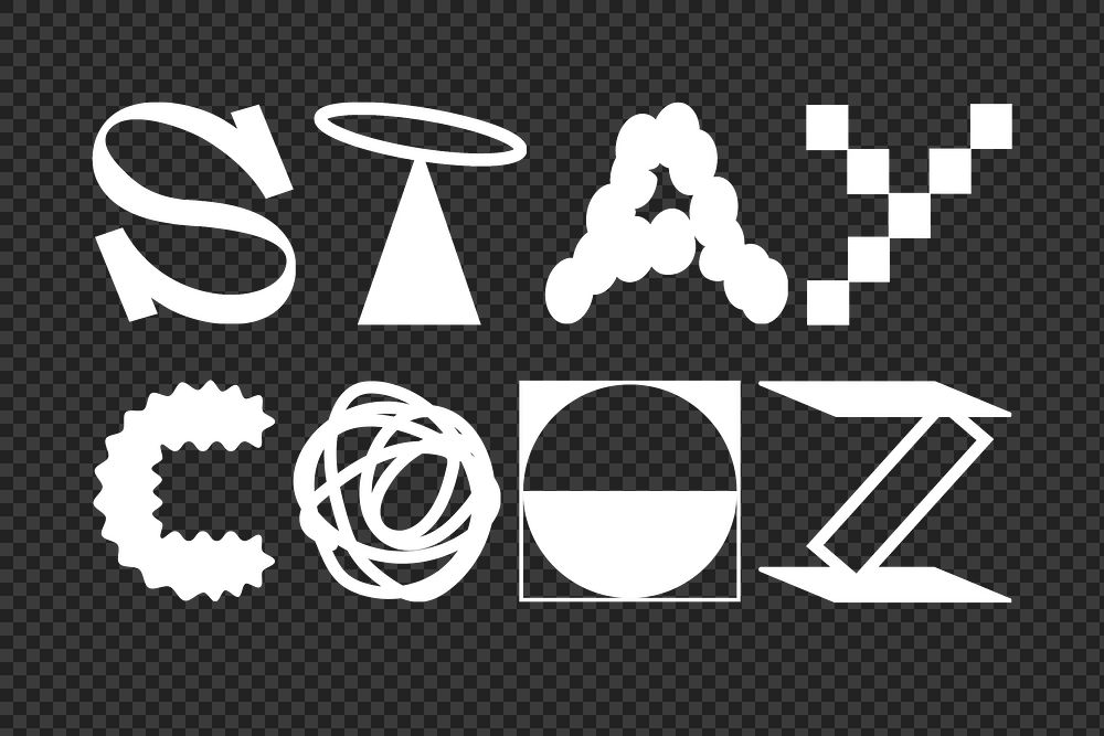 Stay cool word png abstract | Free PNG - rawpixel