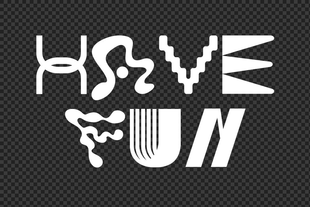 Have fun word png abstract | Free PNG - rawpixel