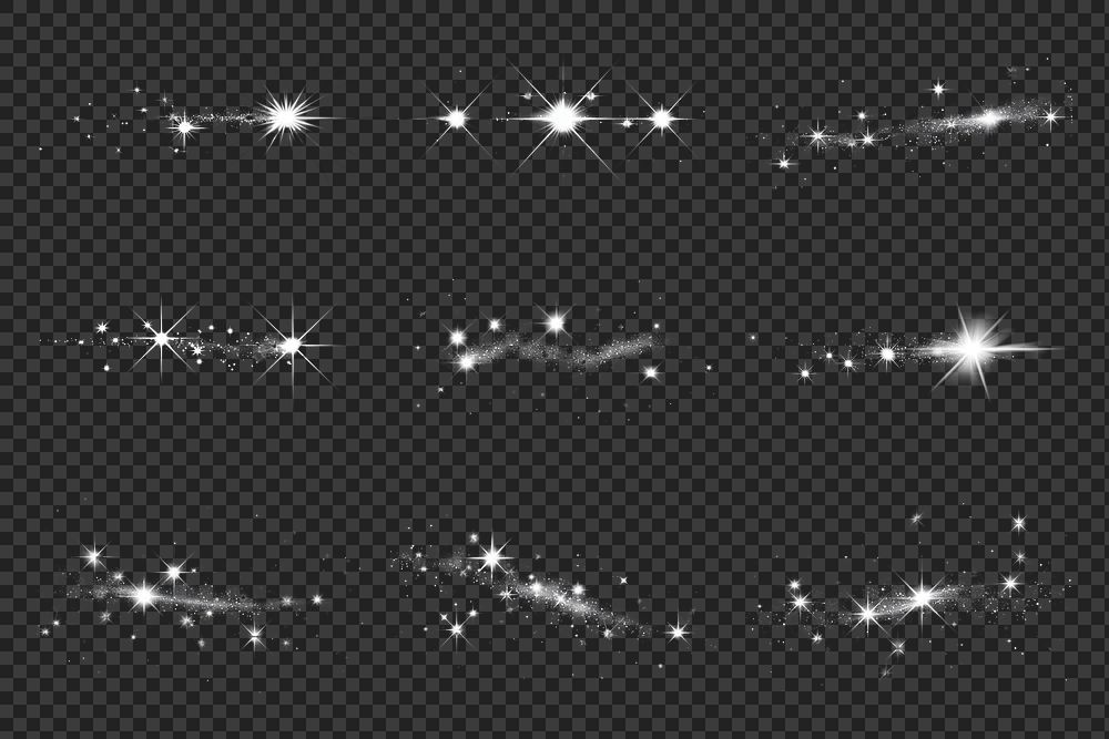 Png Sparkle Star Effect Set Premium Png Rawpixel