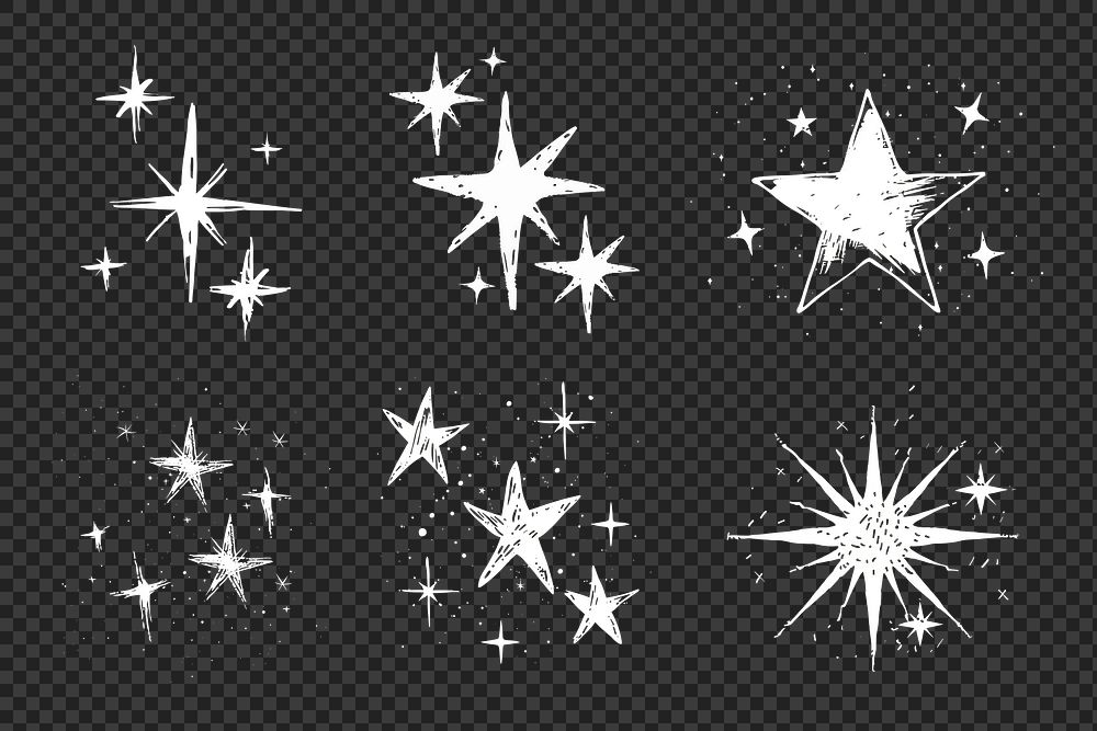 Png Doodle Sparkle Star Effect Premium Png Rawpixel