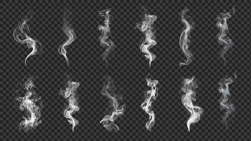 Smoke effect png cut set | Premium PNG - rawpixel