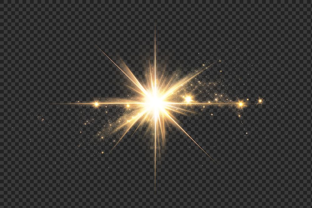 PNG Radiant starburst glitter overlay | Premium PNG - rawpixel
