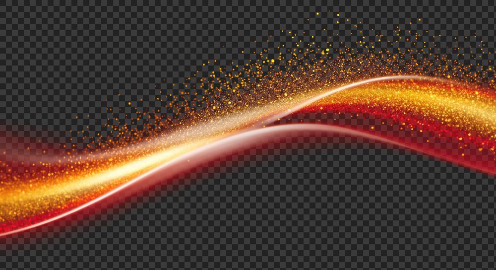 PNG red wave effect, transparent | Free PNG - rawpixel