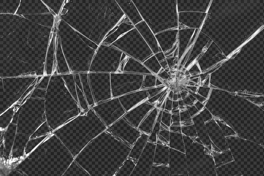 PNG shattered glass texture effect. | Free PNG - rawpixel