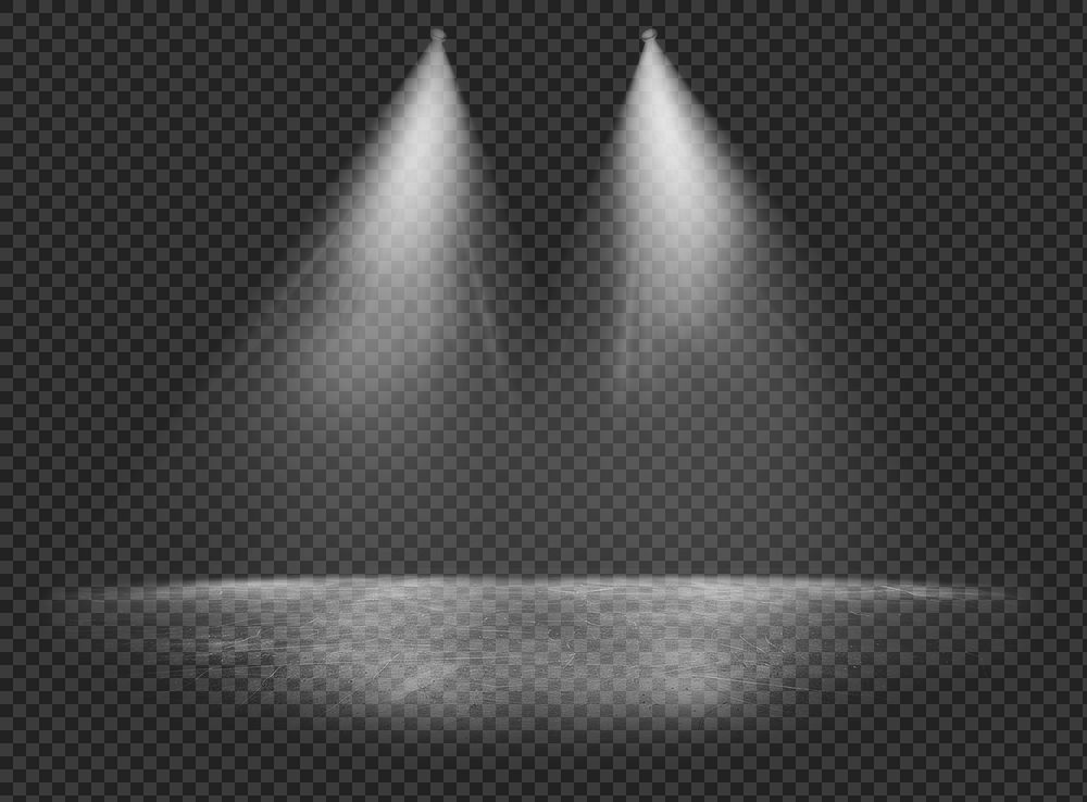 PNG Empty stage dramatic lighting | Free PNG - rawpixel