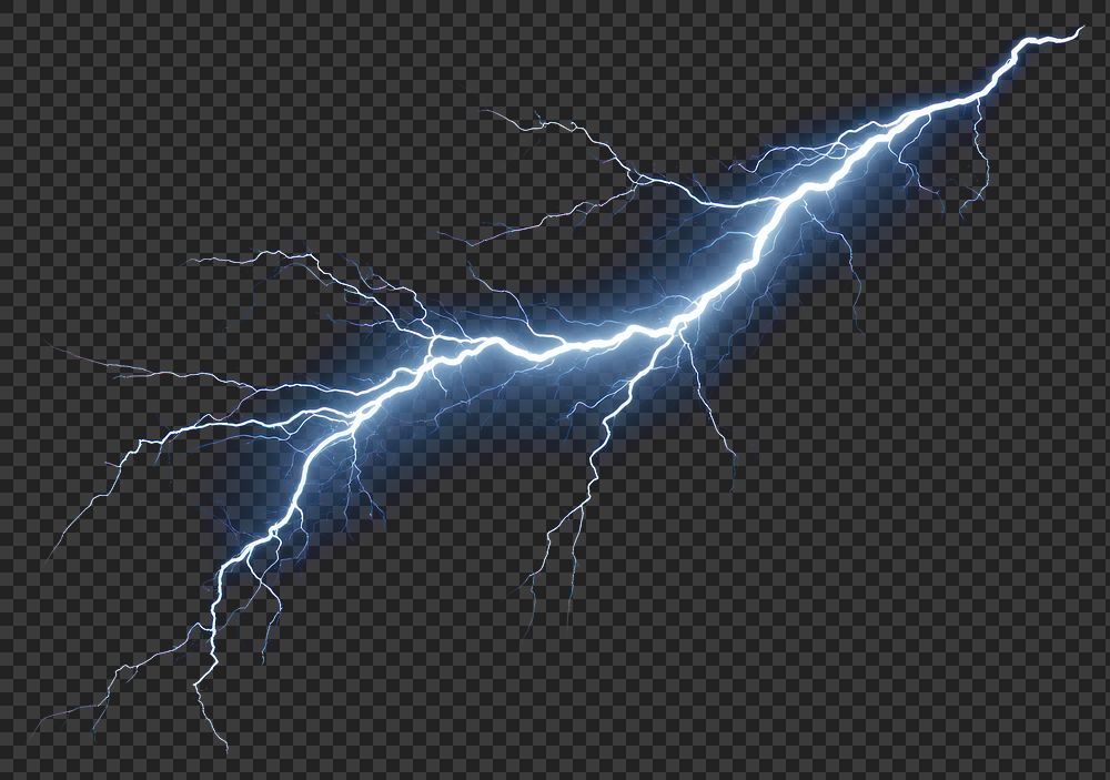 PNG Dramatic electric lightning bolt | Free PNG - rawpixel