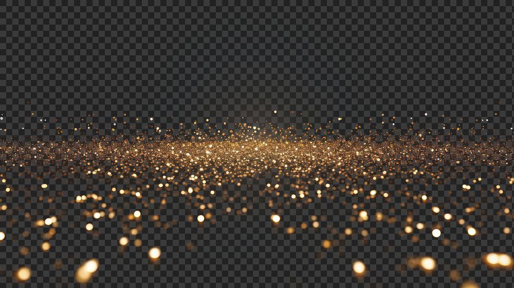 Shining golden light glitter effect | Free PNG - rawpixel