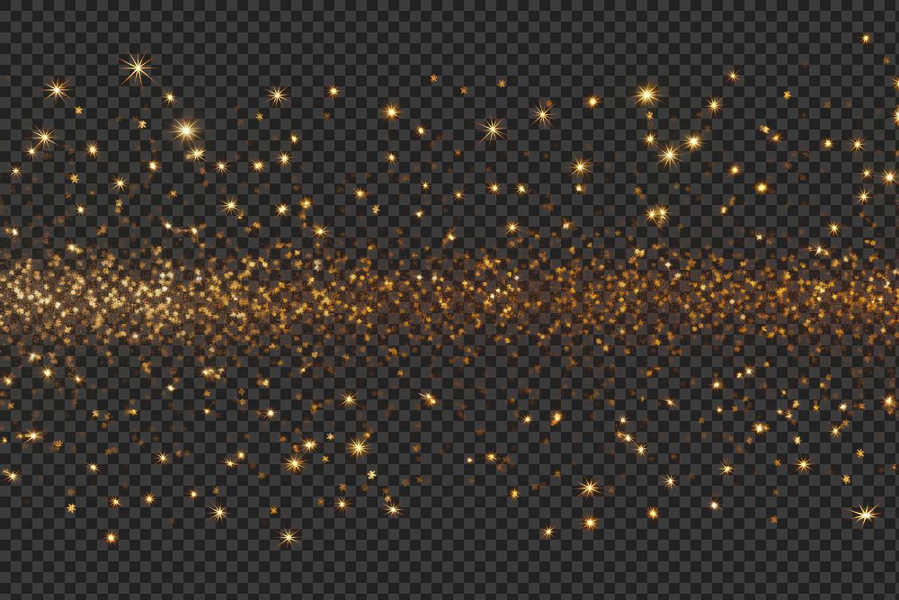 Shining golden light glitter effect | Free PNG - rawpixel