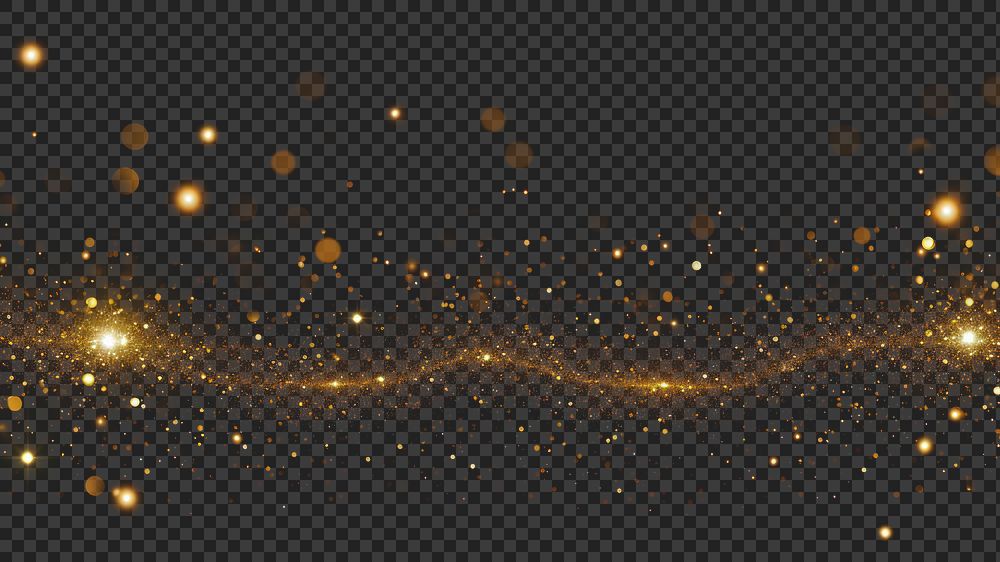 Shining golden light glitter effect | Free PNG - rawpixel