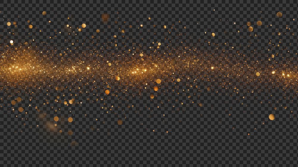 Shining golden light glitter effect | Free PNG - rawpixel