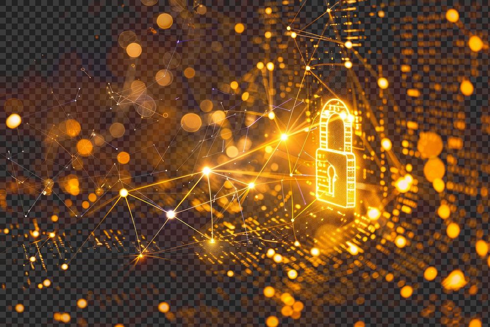 PNG Abstract Particle Technology Background | Free PNG - rawpixel