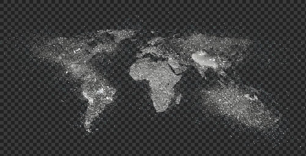PNG World map astronomy space | Premium PNG - rawpixel