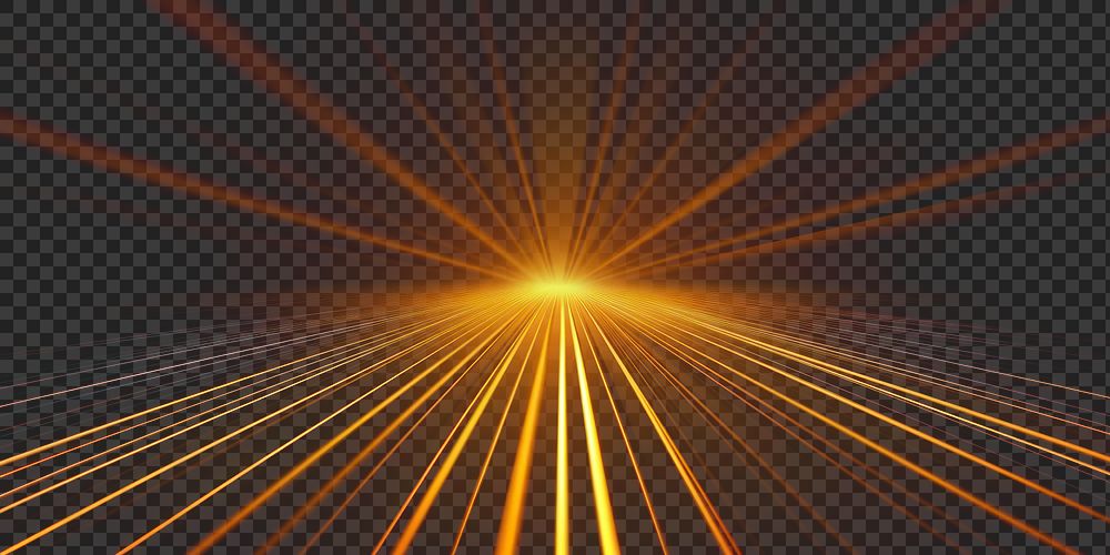 PNG Abstract golden light rays | Free PNG - rawpixel