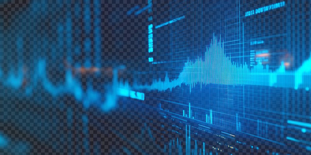 PNG Digital background financial charts | Free PNG - rawpixel