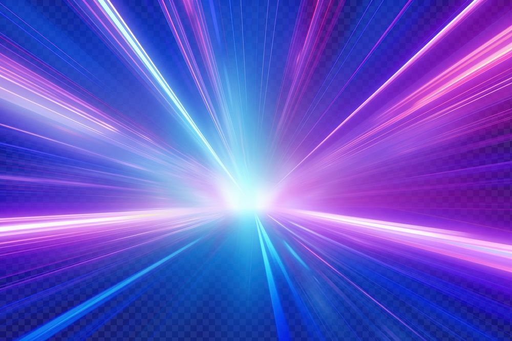 PNG Vibrant futuristic light speed | Free PNG - rawpixel