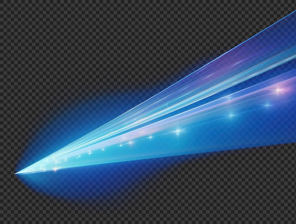 PNG Vibrant blue light streaks. | Free PNG - rawpixel
