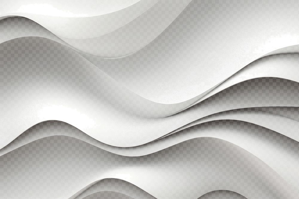 PNG Geometric fluid shapes white | Free PNG - rawpixel