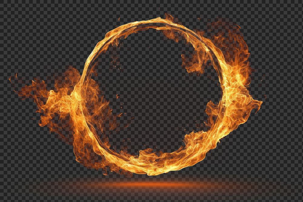 PNG Ring fire effect AI | Free PNG - rawpixel
