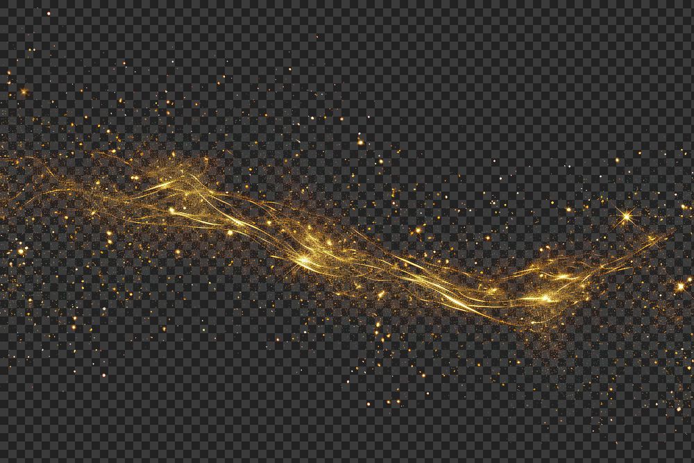 PNG Gold dust backgrounds astronomy | Free PNG - rawpixel